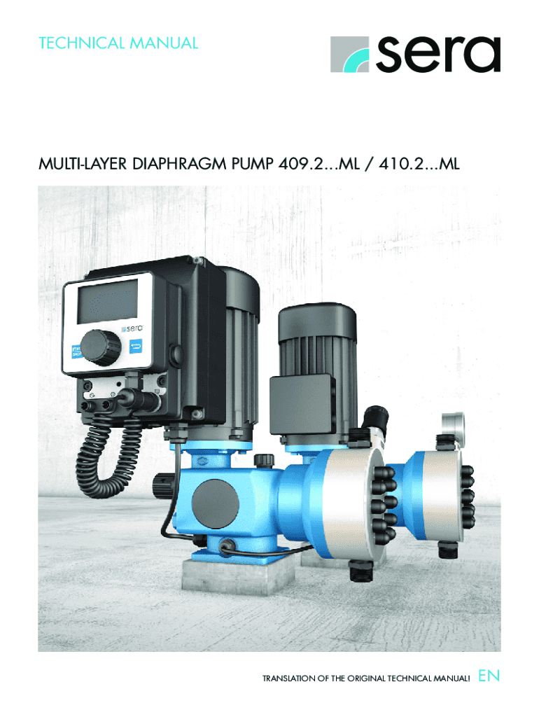 Fillable Online SERIES 4 MULTI-LAYER DIAPHRAGM PUMPS Fax Email Print - pdfFiller