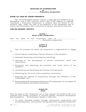 Fillable Online FISHERMEN-ARTICLES-OF-COOPERATION.pdf Fax Email Print ...