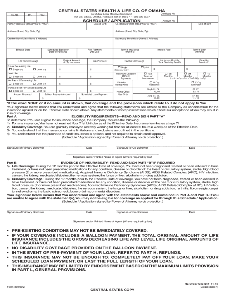 Fillable Online IF YOUR COVERAGE INCLUDES A BALLOON PAYMENT, THE ...