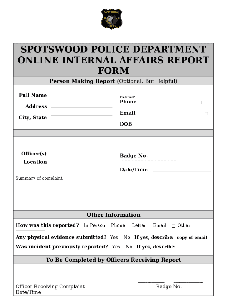 IA Ination Sheet and Complaint - OPS Network Doc Template | pdfFiller