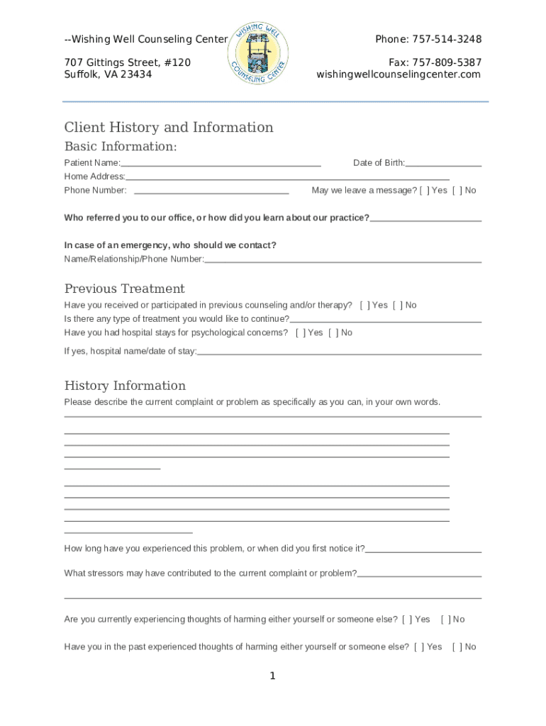Marcella Bonnici, MD - Patient Registration Doc Template | pdfFiller