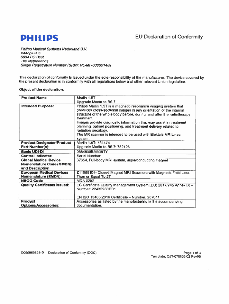 Fillable Online Philips Medical Systems Nederland B.V. Company Profile ...