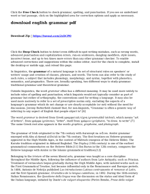 Fillable Online Download English Grammar Pdf Fax Email Print - pdfFiller