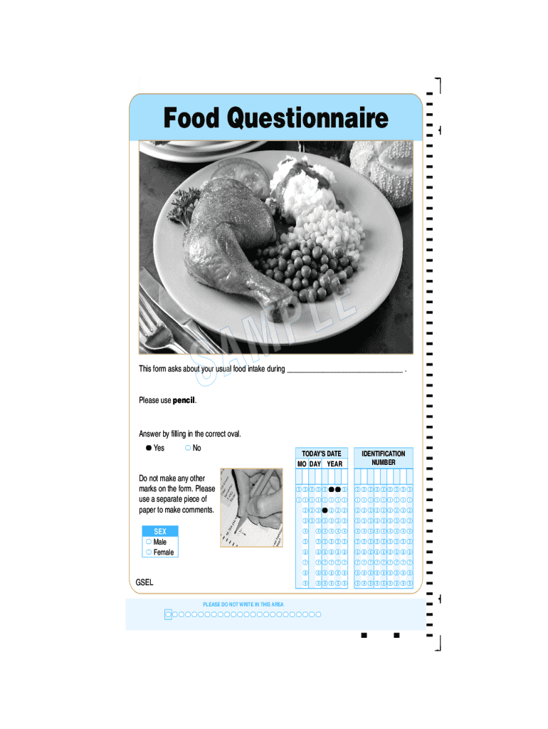 Fillable Online 60+ Great food survey questions to ask (+ free ...