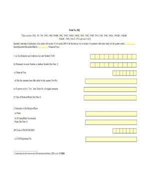 Fillable Online CBDT amends Rule 31A, Form 26Q and Form 27Q Fax Email ...