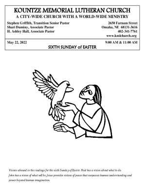 Fillable Online Stephen Griffith, Transition Senior Pastor Fax Email ...