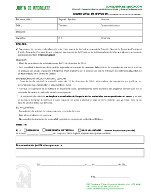 Completable En línea FORMULARIO BAJA TE!def.doc Fax Email Imprimir ...