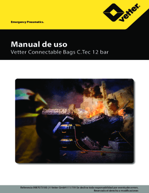 Completable En línea Vetter Connectable Bags C.Tec (10 bar) 145 PSI, 25 ...