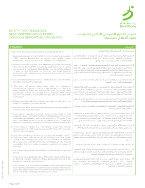 Fillable Online Regulations based on the OECD Common Reporting Standard ...