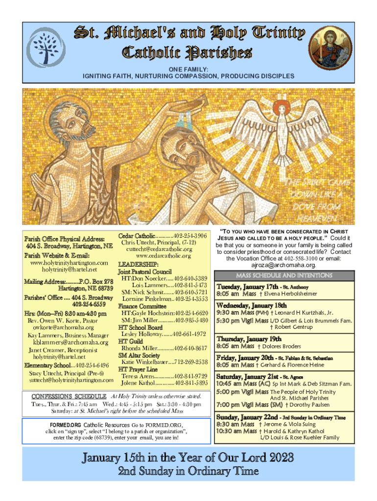 Fillable Online January 15th in the Year of Our Lord 2023 Fax Email ...