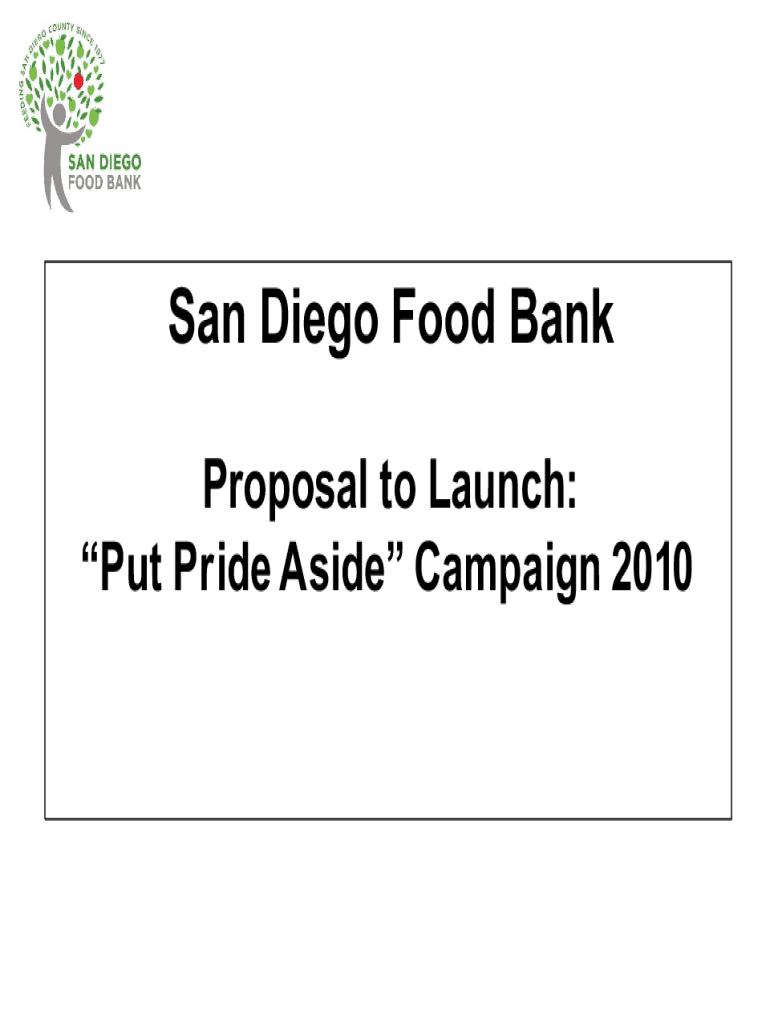 Fillable Online docs sandiego San Diego's Food Bank Population Profile, Analysis, and ... Fax ...