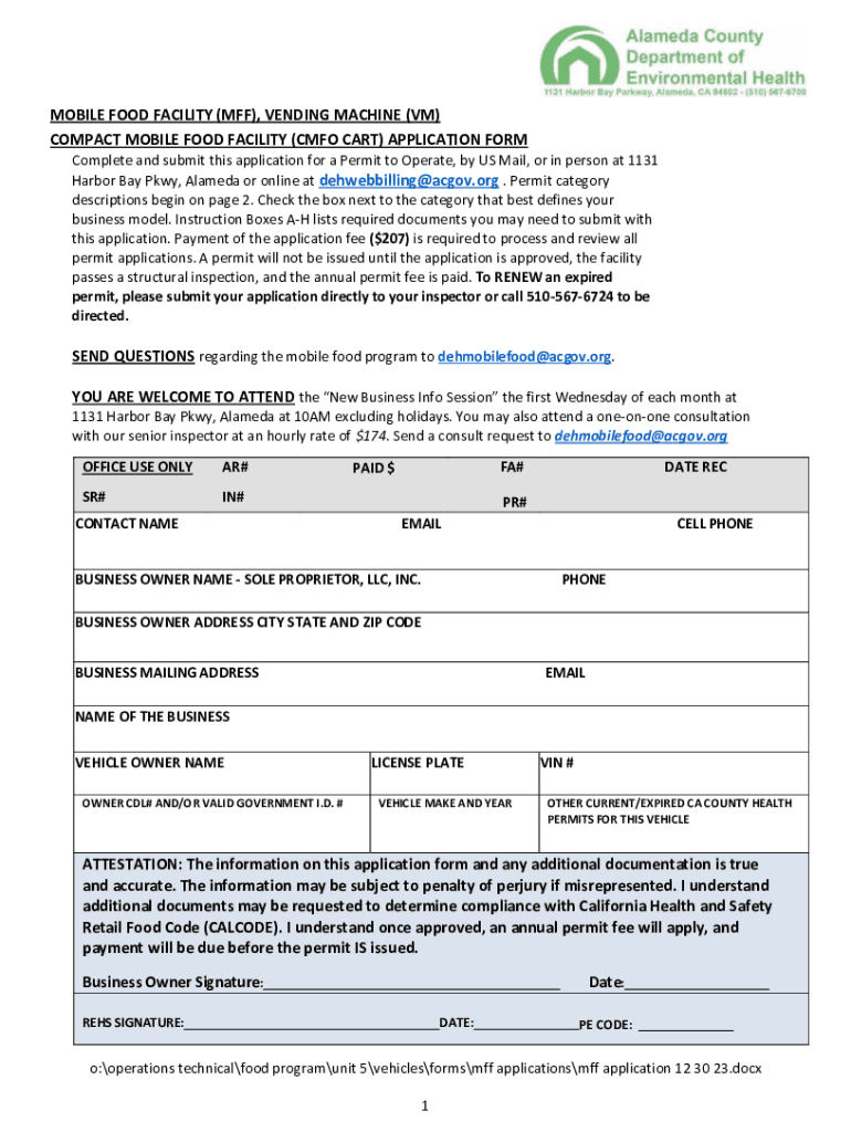 Fillable Online cmfo-new-custom-built-carts-application-packet. ... Fax ...