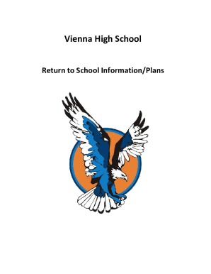 Fillable Online Return to School Plan. 20202021 School Year Fax Email ...