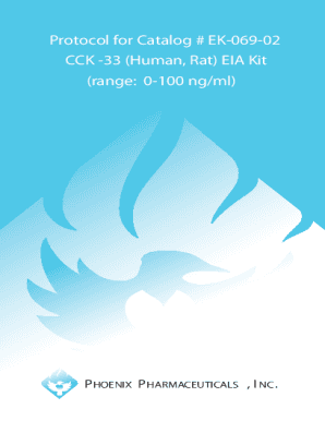 Fillable Online 33 (Human, Rat) EIA Kit (range: 0-100 ng/ml) Fax Email ...