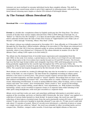 Fillable Online Az The Format Album Download Zip Fax Email Print ...