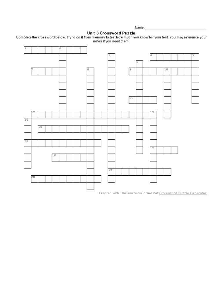 Fillable Online How to Make Crossword Puzzles: 15 Steps (with Pictures ...