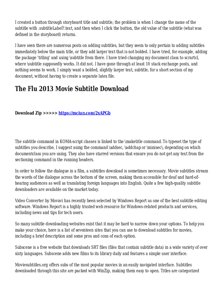 Fillable Online Introduction to tvOS: Building Your First tvOS App in Swift Fax Email Print ...