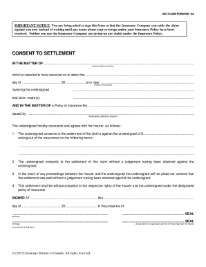 Fillable Online IBC Claim Form 6A Fax Email Print - pdfFiller