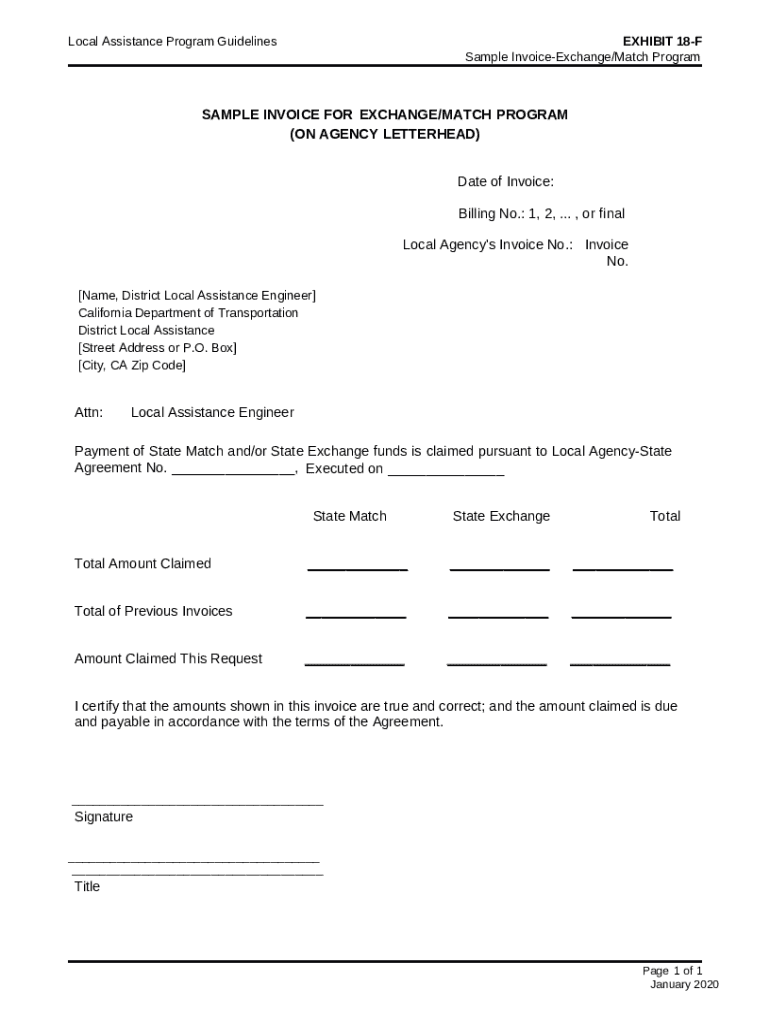 Vendor Invoice Template for California - dot ca Doc Template | pdfFiller