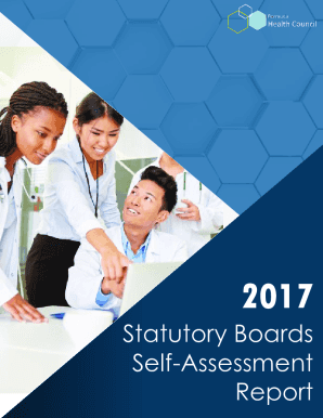Fillable Online Statutory Board Self-Assessment: Health CouncilPDF Fax ...