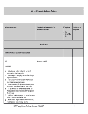 9 Development codes Doc Template | pdfFiller