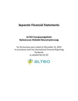 Fillable Online IAS 27 Separate Financial Statements Fax Email Print ...