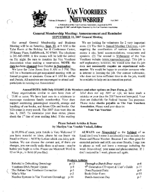 Fillable Online Van Voorhees family Fax Email Print - pdfFiller