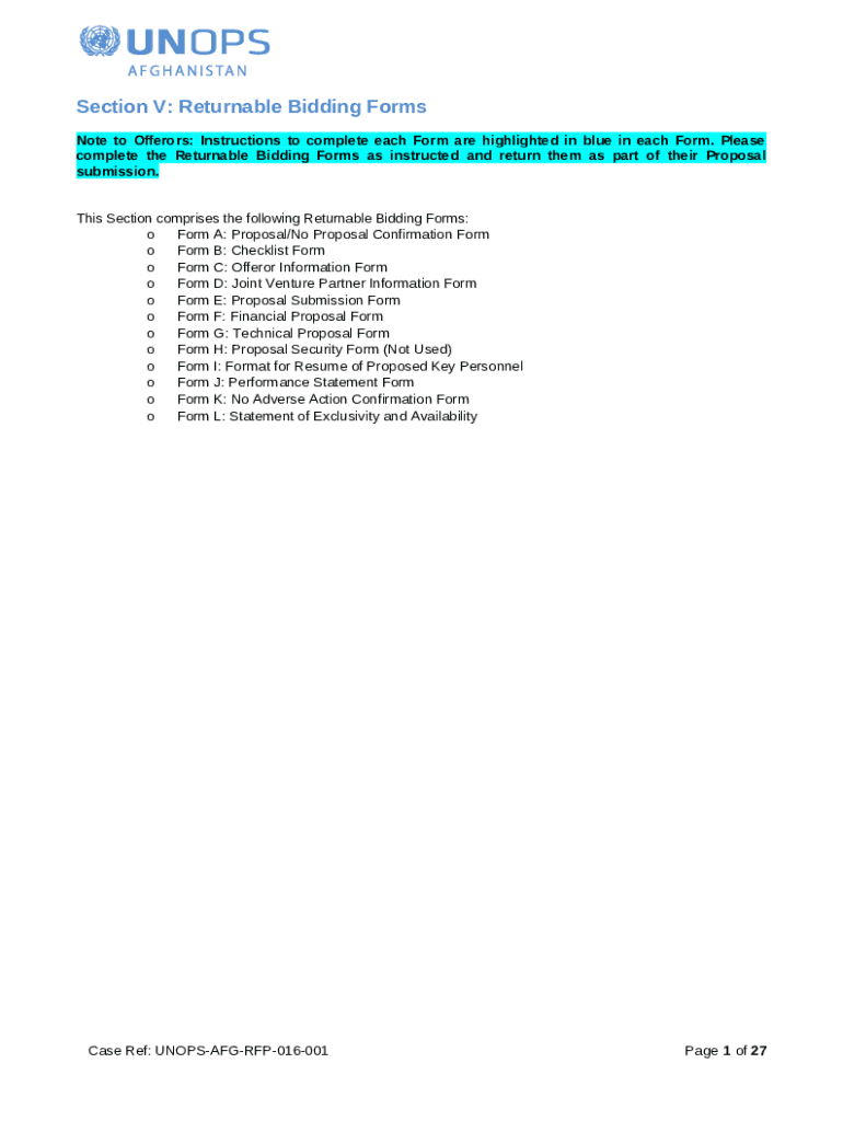 - A: Proposal/No Proposal Confirmation Doc Template | pdfFiller