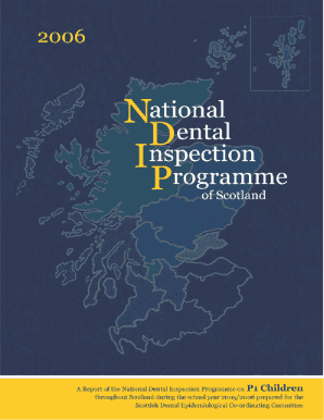 Fillable Online NDIP Reports - National Dental Inspection Programme Fax ...