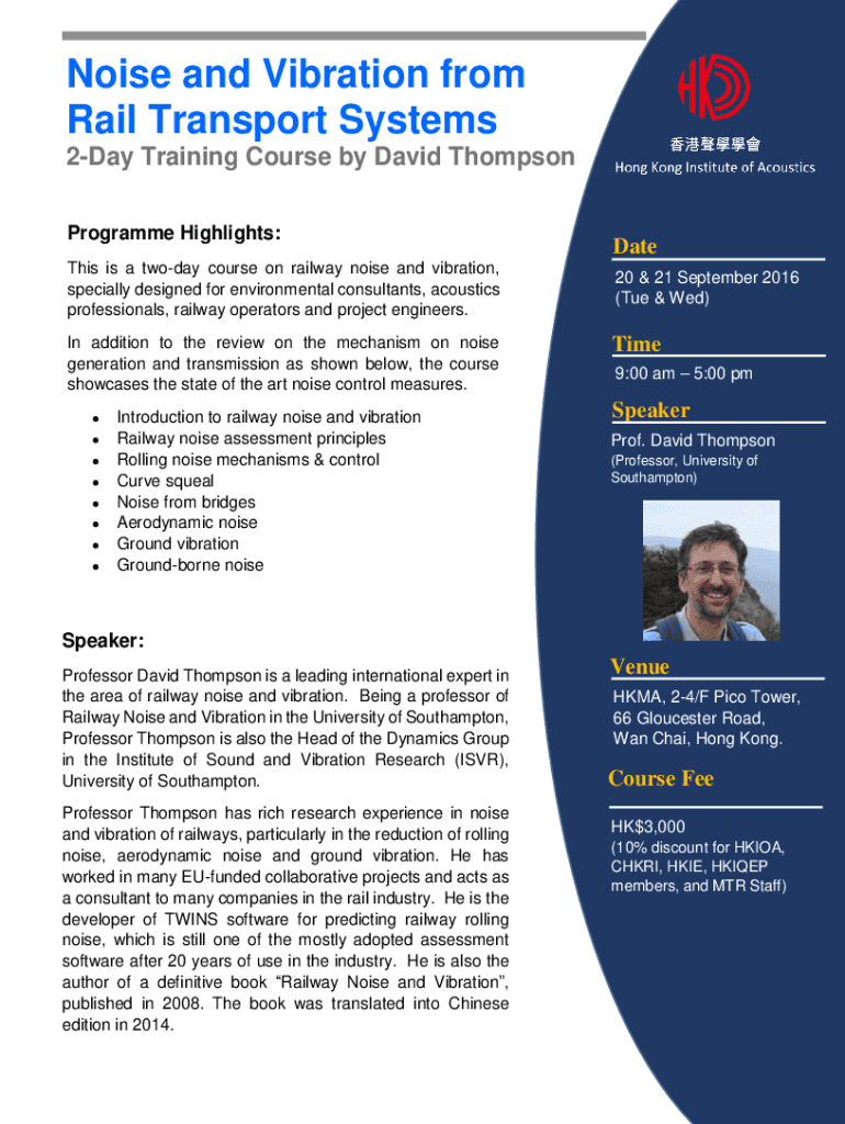 Fillable Online Noise and Vibration from Rail Transport Systems Fax ...