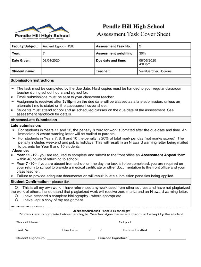 Fillable Online Ancient Egypt - HSIE Fax Email Print - pdfFiller