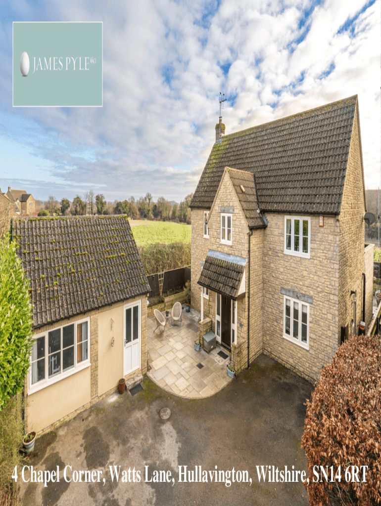 Fillable Online House prices in Chapel Corner, Watts Lane, Hullavington ...