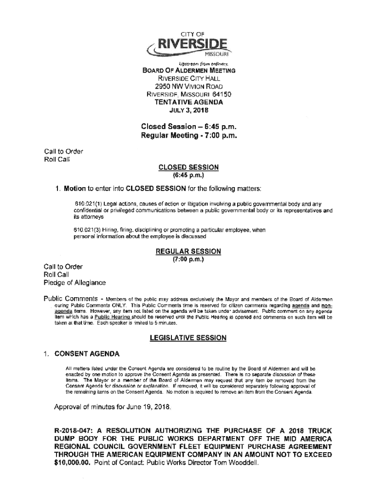 Fillable Online attendance were Mayor Pro Tem Aaron Thatcher, Aldermen ...