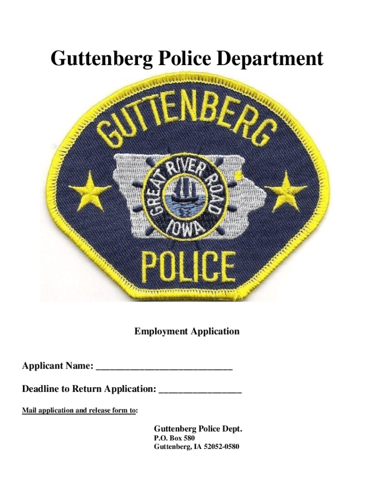 Fillable Online Police Department Personal History Statement.docx Fax ...