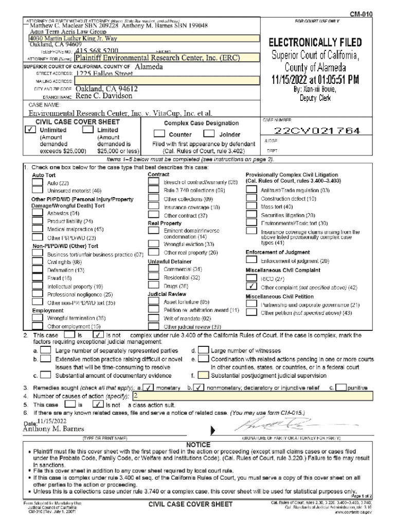 Fillable Online oag ca matthew c. maclear (sbn 209228) Fax Email Print - pdfFiller