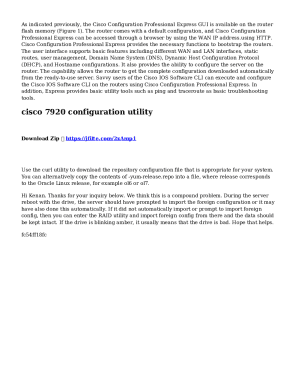 Fillable Online Cisco 2900 Series Integrated Services Routers Fax Email ...