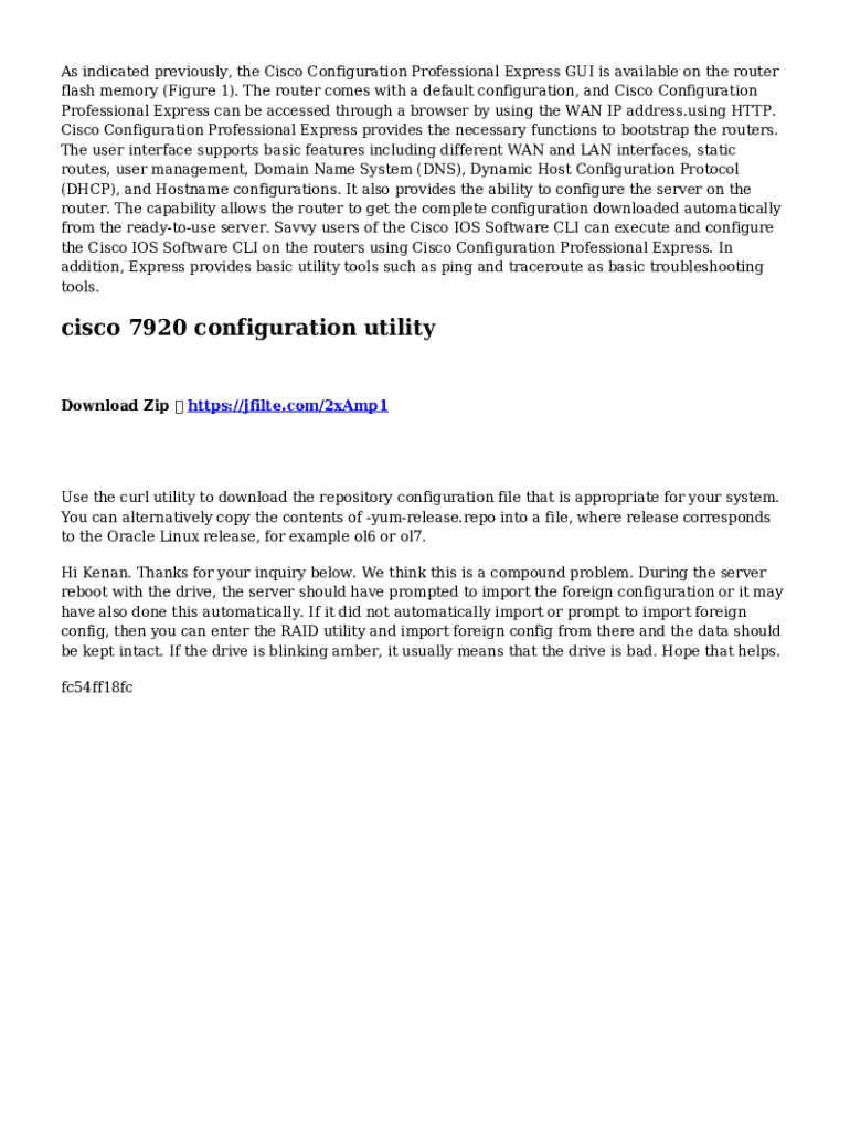 Fillable Online Cisco 2900 Series Integrated Services Routers Fax Email Print - pdfFiller