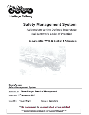 Fillable Online Safety Management System Forms Fax Email Print - pdfFiller
