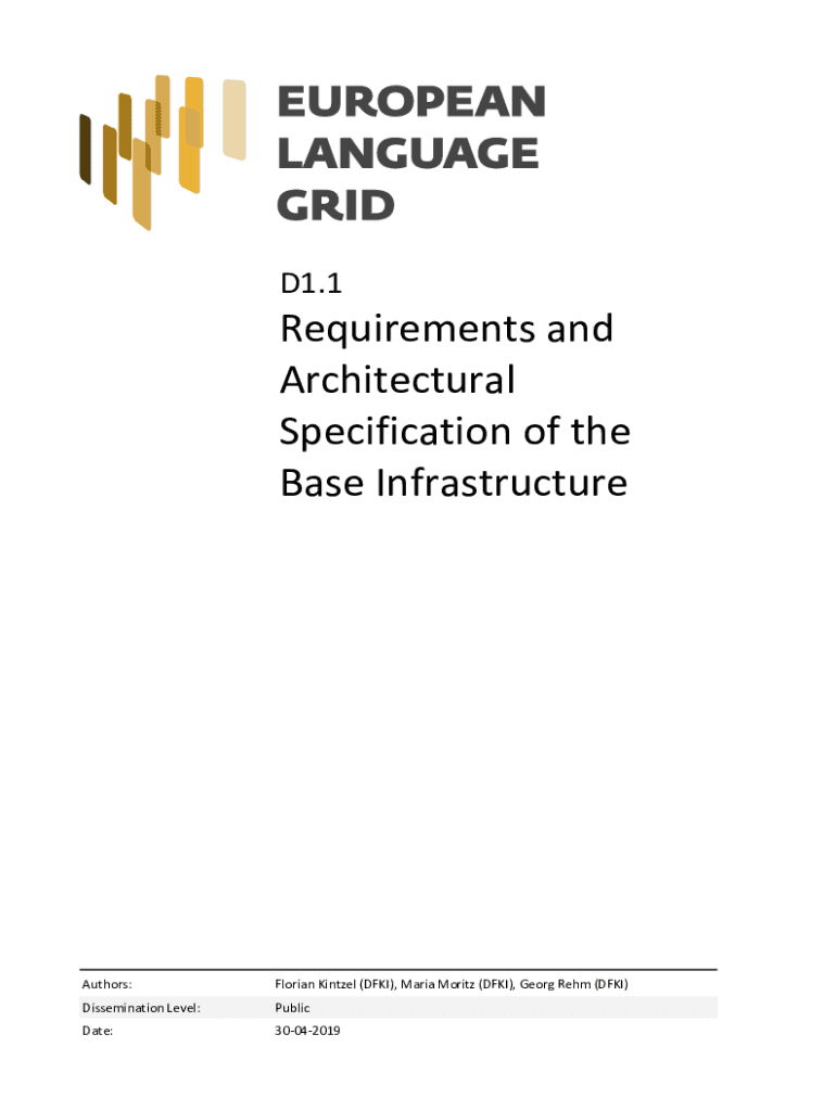 Fillable Online Requirements and Architectural Specification of the Base ... Fax Email Print ...