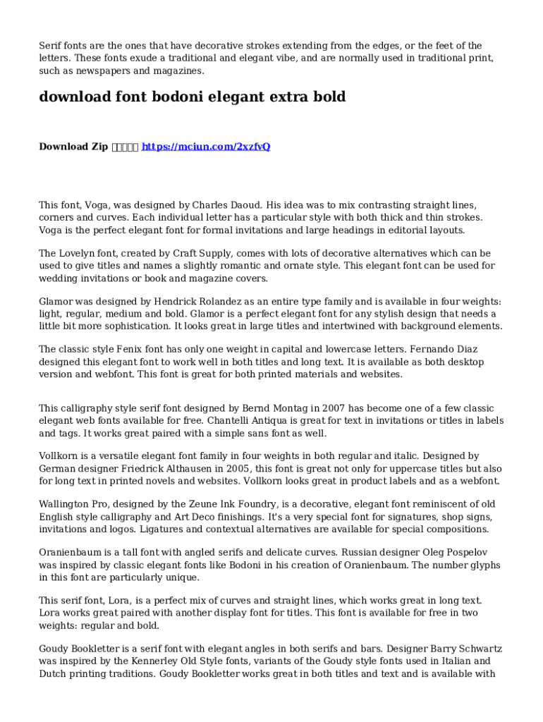 Fillable Online 50 Best Free Elegant Fonts to Level Up Your Designs Fax ...