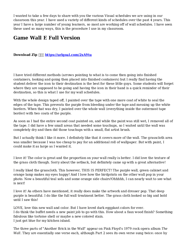 Fillable Online How To Use a Visual Schedule to Support Routines Fax ...