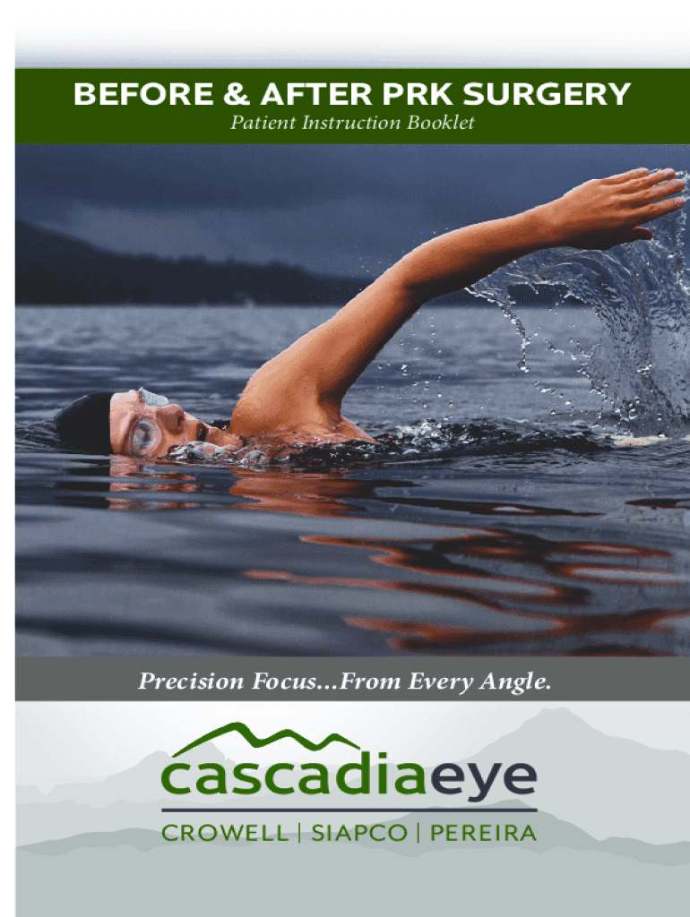 Fillable Online Photorefractive Keratectomy (PRK): What to Expect at ...