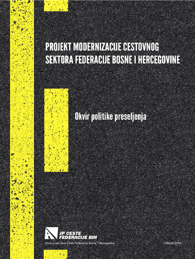 Fillable Online Odluke - JP Ceste Federacije BiH d.o.o. Sarajevo Fax Email Print - pdfFiller