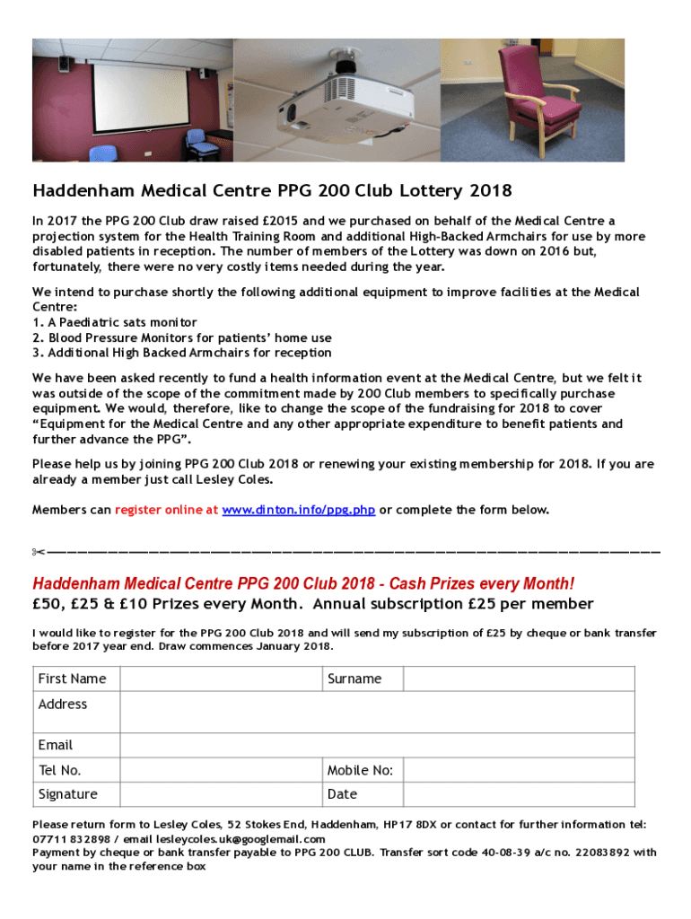 Fillable Online Join PPG 200 Aims and App Form 2018 Fax Email Print ...