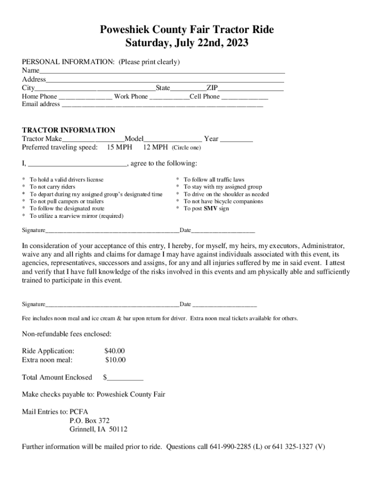 Fillable Online THE GUIDE-Buchanan County Fair Program 7 10 14 1 Fax ...