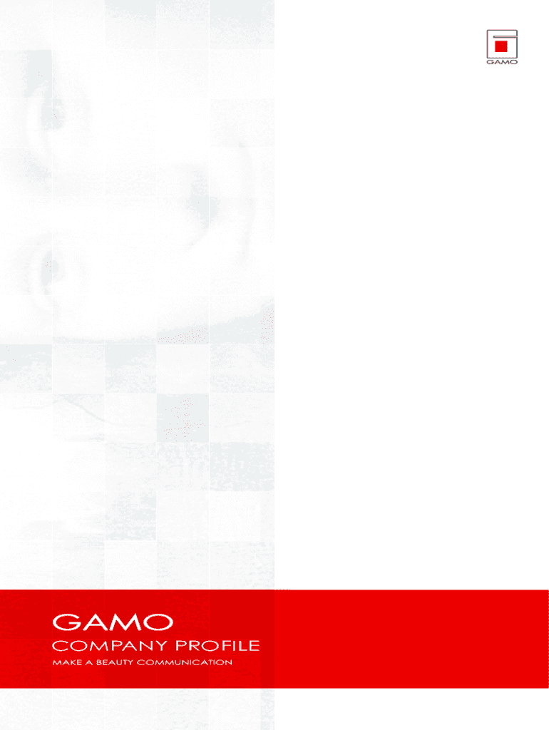 Fillable Online Gamo provides the Best Service Fax Email Print - pdfFiller