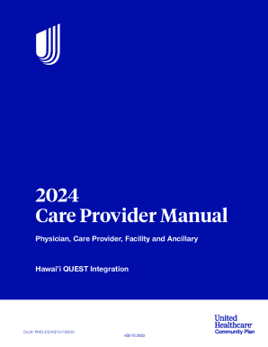 Fillable Online Care Provider Manual - UnitedHealthcare Community Plan ...