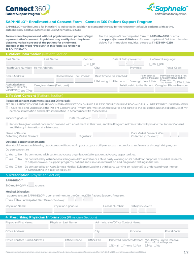 Fillable Online SAPHNELO Forms and Resources Fax Email Print - pdfFiller