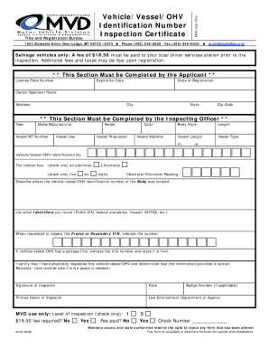 Fillable Online Mvd Form Mv20. Counties and Regions Fax Email Print ...