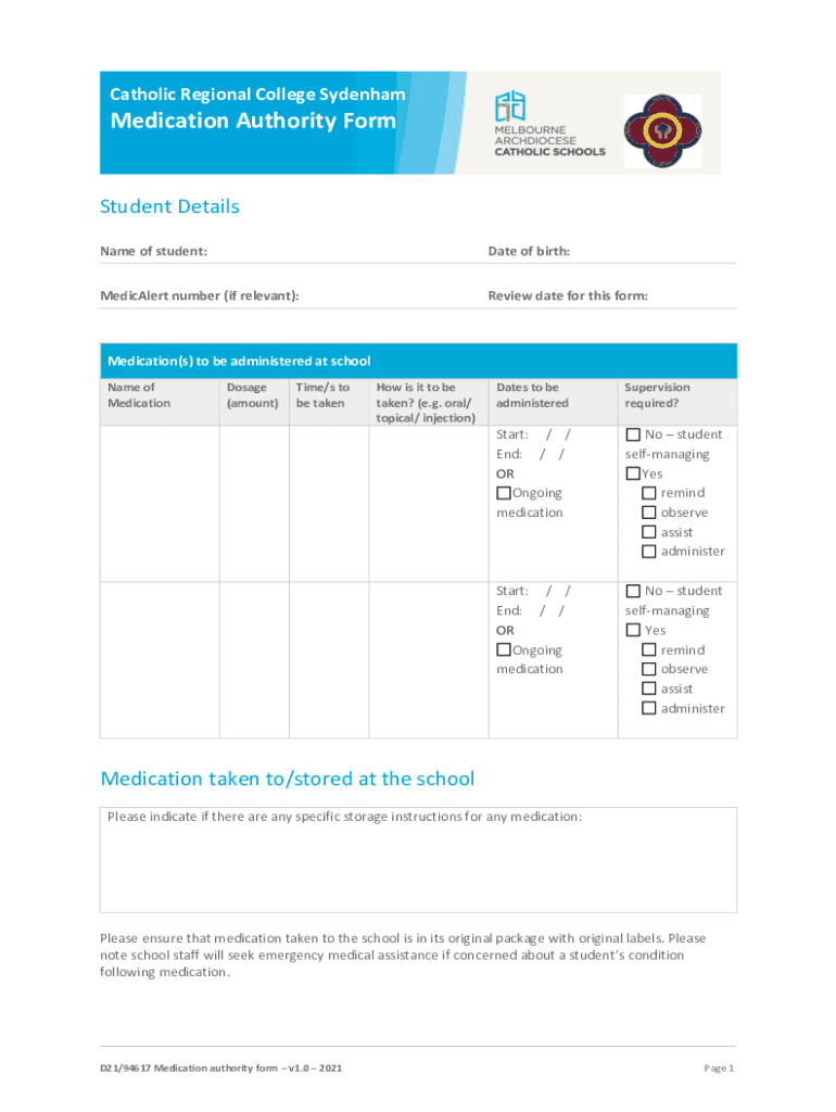 Fillable Online 453.4f-administering-medication-to-students-form ...
